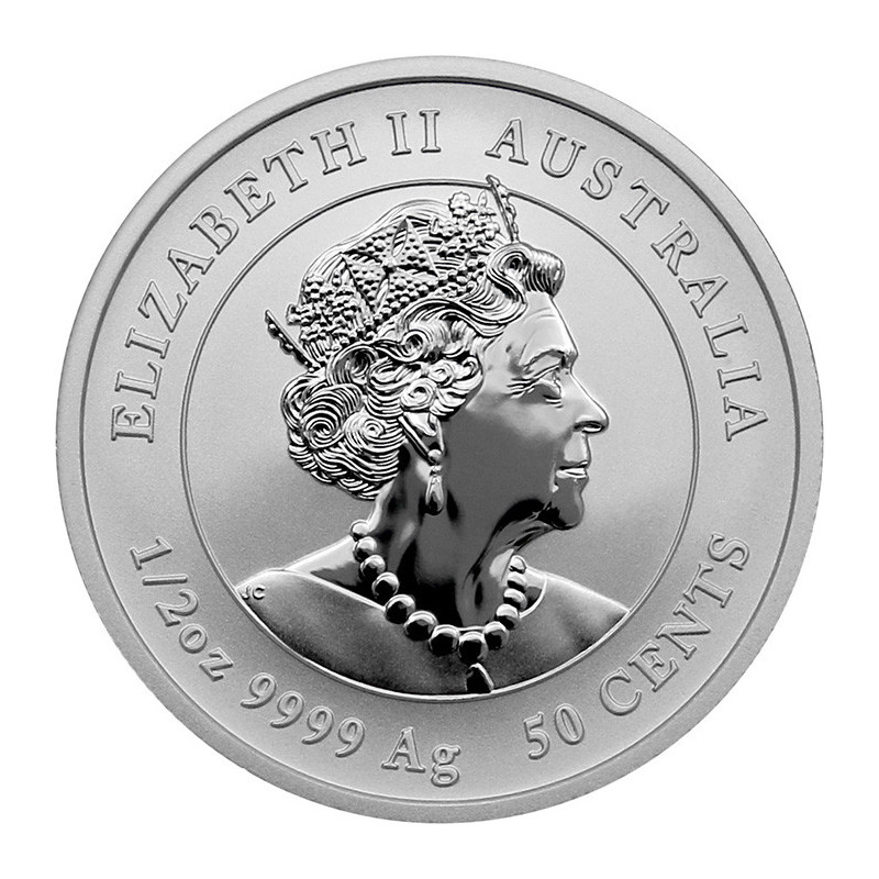 Stříbrná mince 1/2 Oz Lunar Series III Year of the Tiger 2022